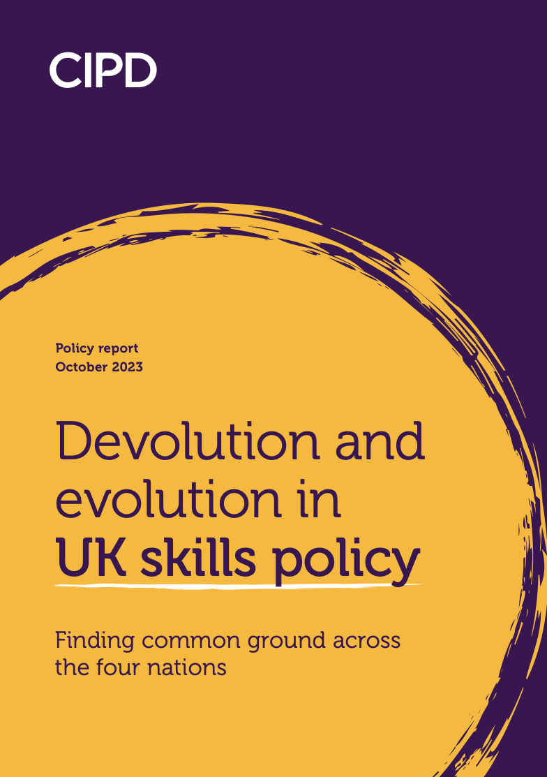 Devolution and evolution in UK skills policy: Finding common ground ...