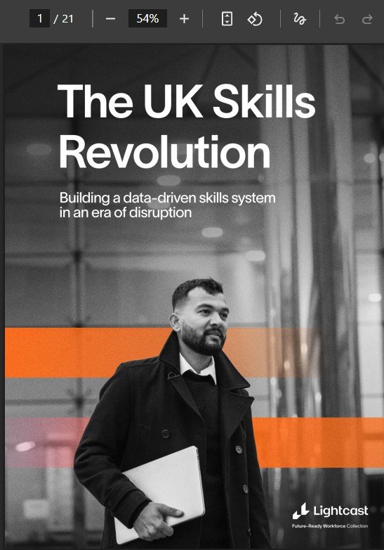 The UK Skills Revolution: Building a data-driven skills system in an era of disruption | Edge ...