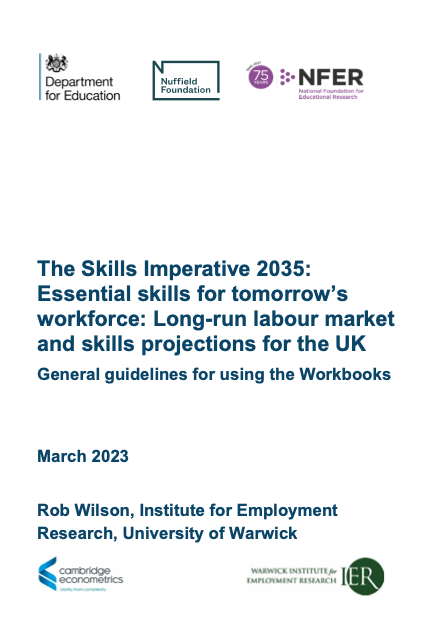 Labour market and skills projections: 2020 to 2035 | Edge Foundation