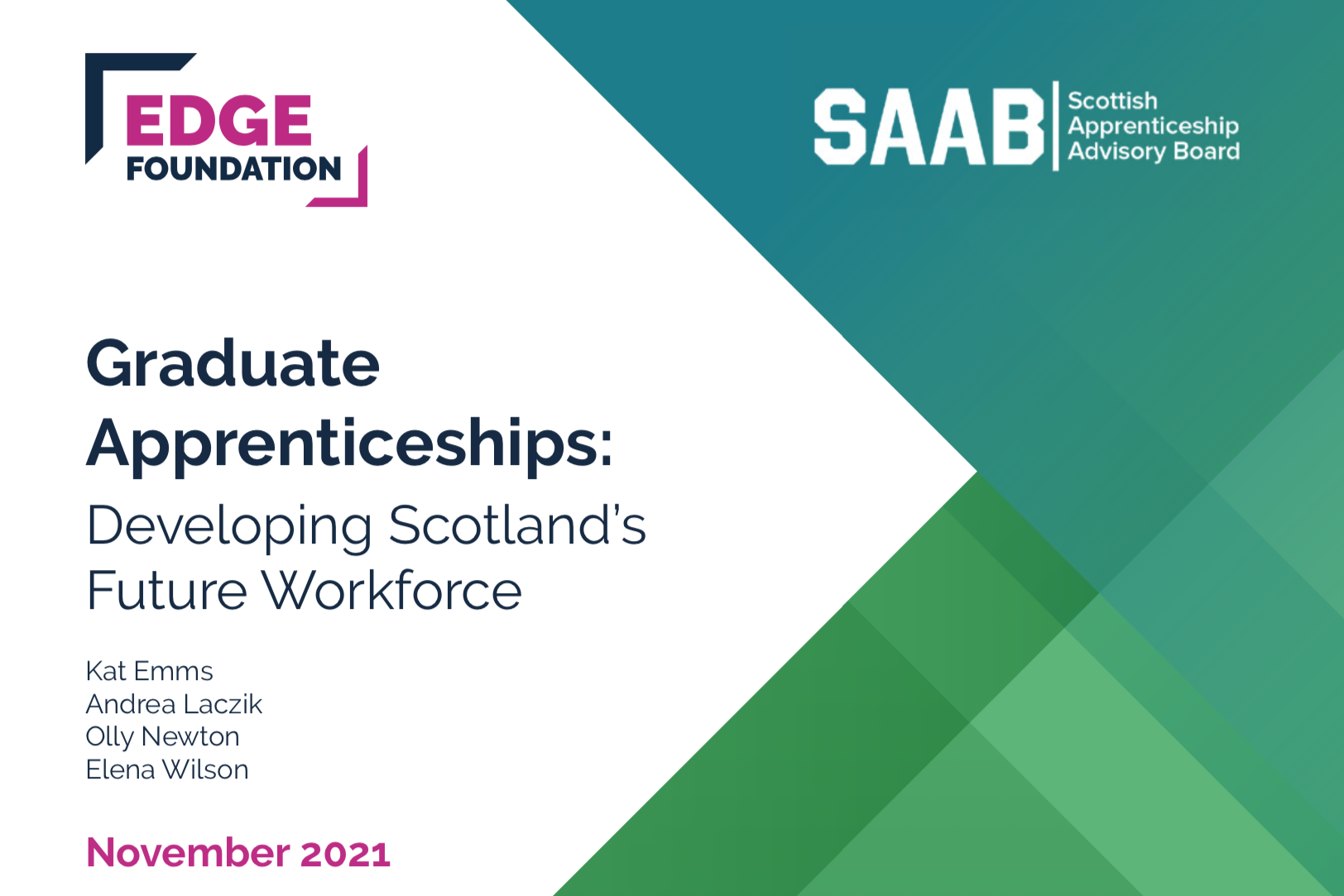 Graduate Apprenticeships are what employers want | Edge Foundation