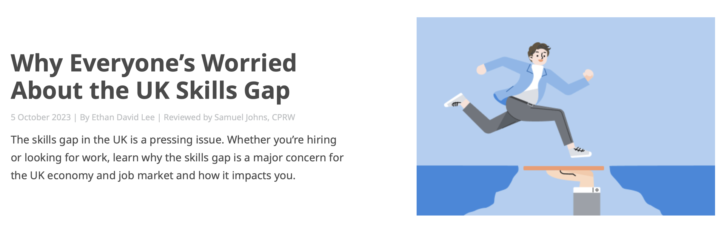 Why Everyone’s Worried About the UK Skills Gap | Edge Foundation