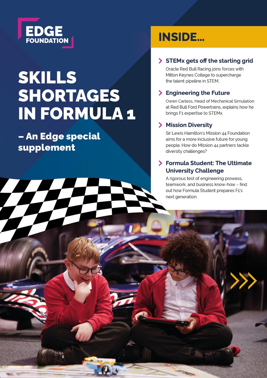 Formula 1 skills shortages | Edge Foundation