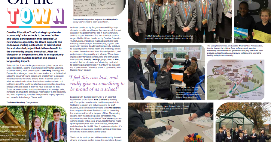 Community Connected Learning for Social Impact | Edge Foundation