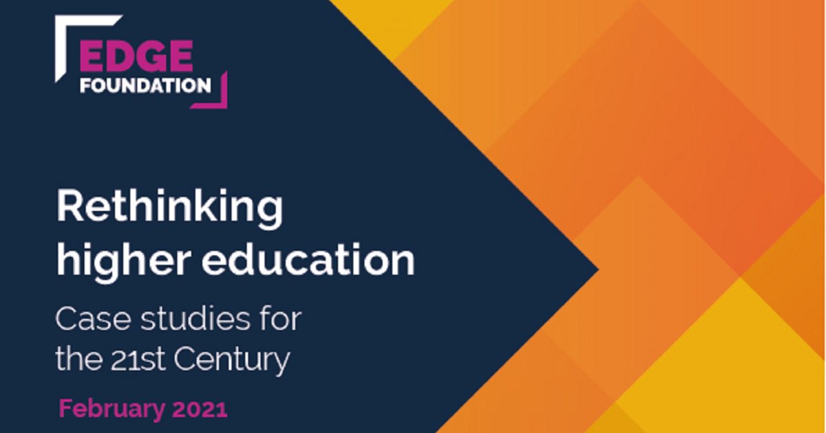 Rethinking higher education: Case studies for the 21st Century | Edge ...