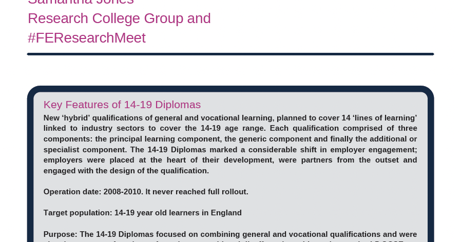 Paper No.7 - 14-19 Diplomas | Edge Foundation