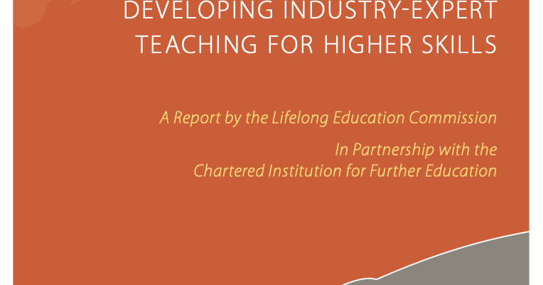 Developing Industry-Expert Teaching for Higher Skills | Edge Foundation